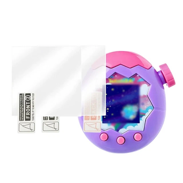 FÜR TAMAGOTCHI PARADISE Square Displayschutzfolie Weiß Klar Full ...