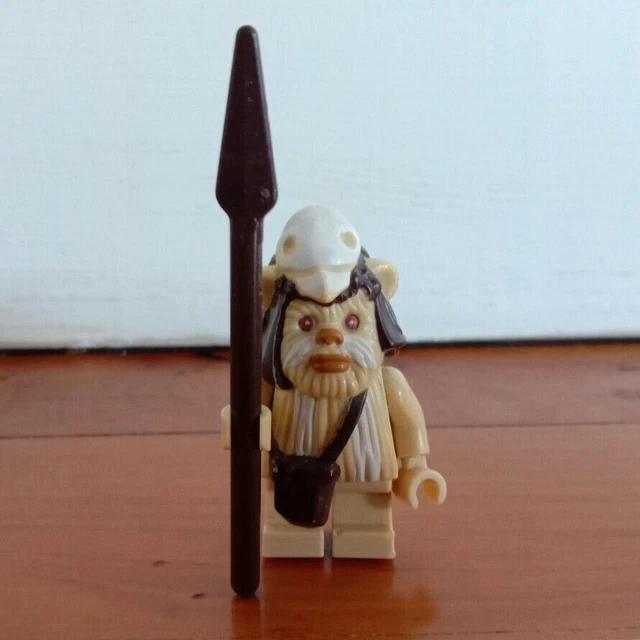LEGO STAR WARS 7956 Ewok Attack - Logray (Ewok Chief) Minifigure - LIKE ...