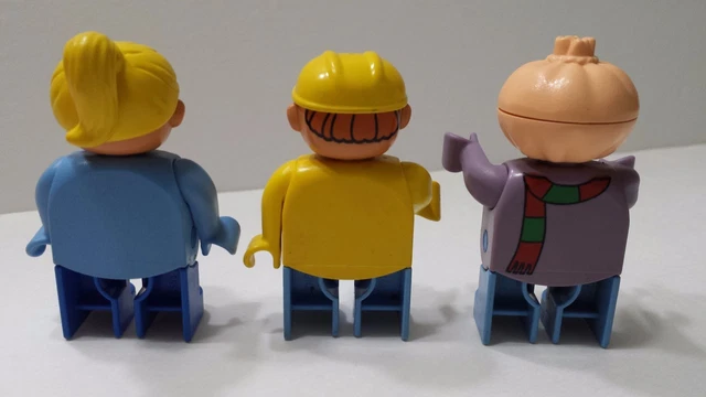 BOB THE BUILDER Spud the Scarecrow Duplo Set of 3 Figures Building ...