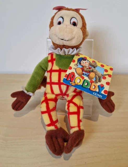 NODDY MARTHA MONKEY Soft Toy Plush By Gund Rare And Still Has Original ...