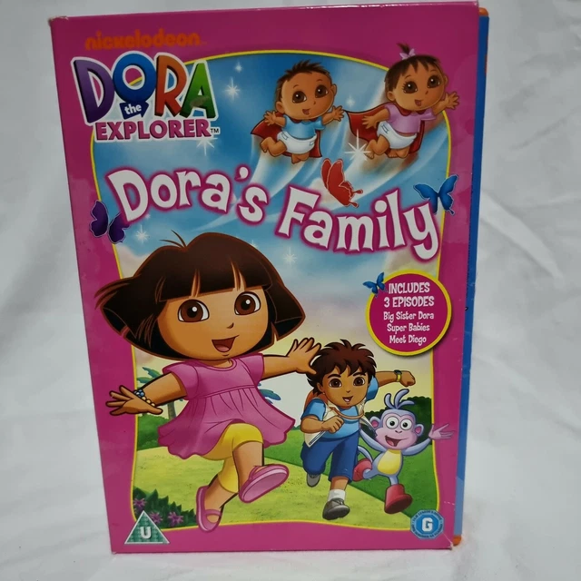 NICKELODEON NICK JR Dora The Explorer Dora's Family Region 2 DVD Box ...