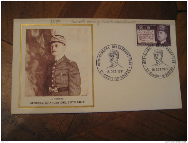 SECRET ARMY RESISTANCE Yvert 1689 WW2 History Military BOURG-EN-BRESSE ...