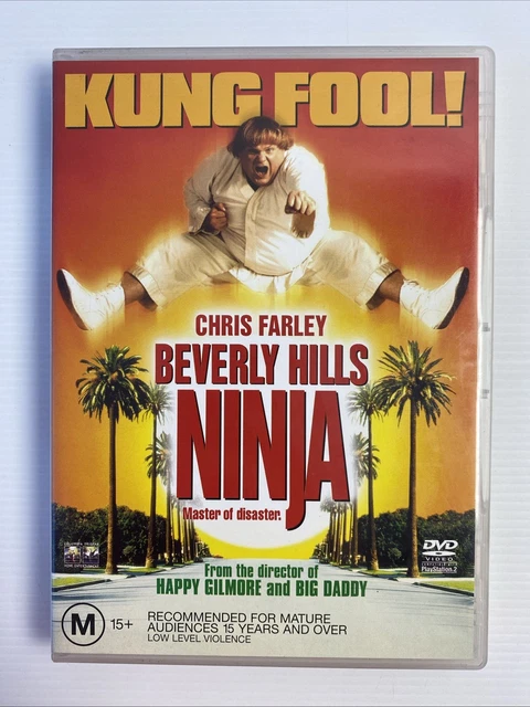 BEVERLY HILLS NINJA (DVD, 1997) Chris Farley - Very Good Condition ...