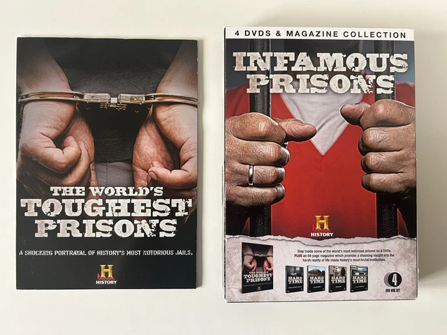 INFAMOUS PRISONS: 4 DVDs + Magazine Collection DVD Boxset (2014) £9.99 ...