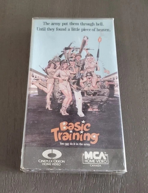 BASIC TRAINING VHS Cineplex Odeon Home Video $40.00 - PicClick CA