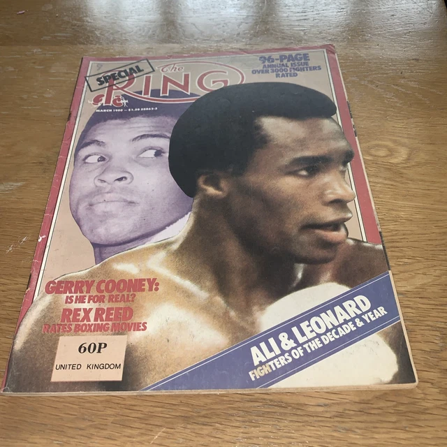 THE RING MAGAZINE / March 1980 / Muhammad Ali & Sugar Ray Leonard £8.00 ...