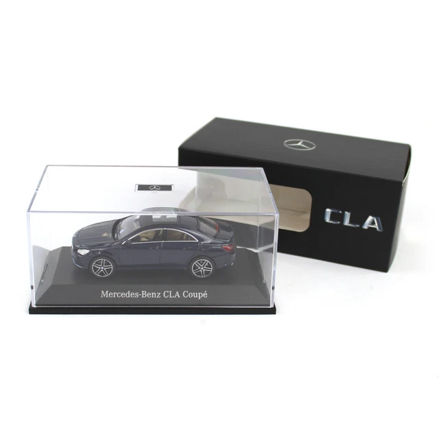 MERCEDES-BENZ MODEL CAR 1:43 Car Cla C117 Coupe Blue B66960387 EUR 19 ...