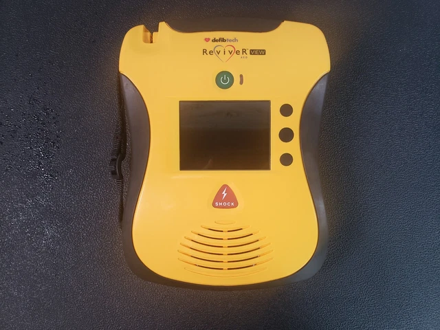 DEFIBTECH REVIVER VIEW AED Defibrillator No Battery No Pads Free ...