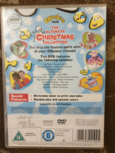 CBEEBIES THE ULTIMATE Christmas Collection Dvd Kids 3 Hours £29.99 ...