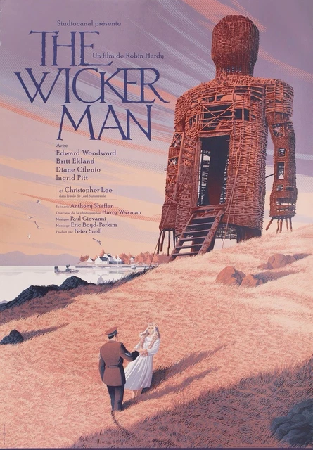 THE WICKER MAN 4K Uhd Blu-Ray Christopher Lee Edward Woodward 1973 New ...