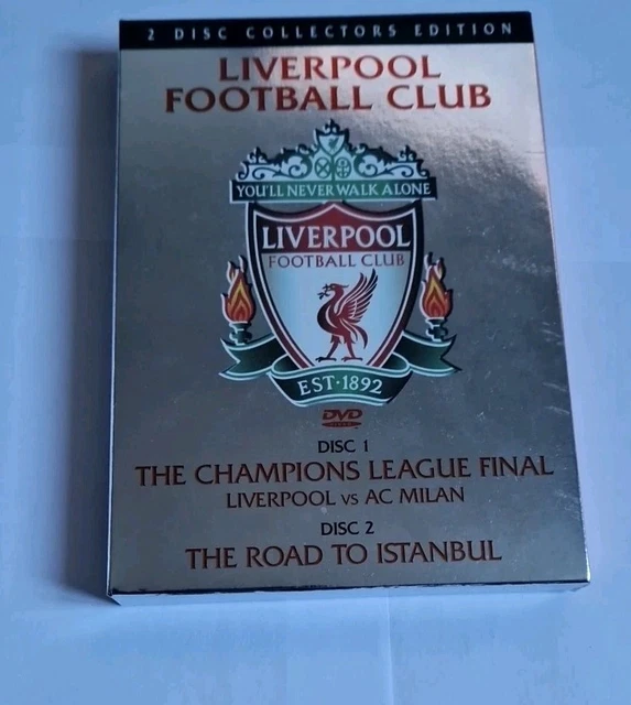 LIVERPOOL FC CHAMPIONS League Final The Road to Istanbul 2 Disc Edition ...