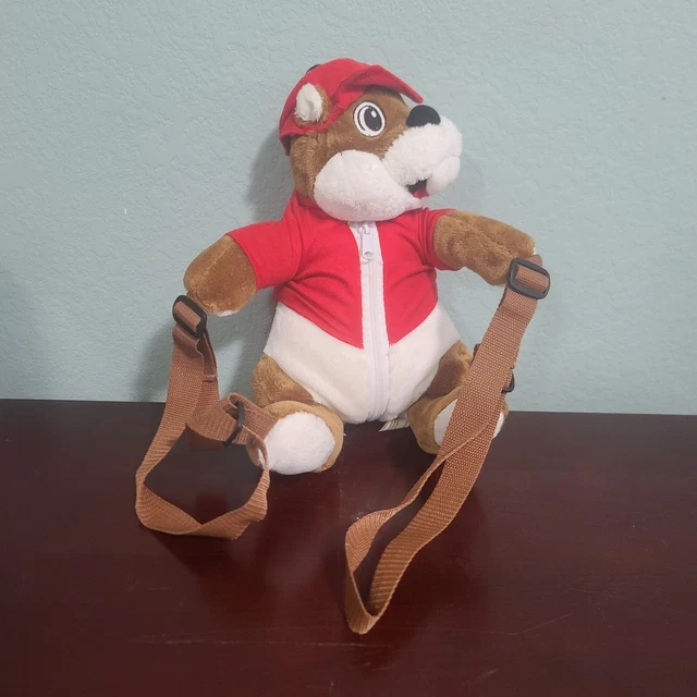 RARE JAAG BUC-EE'S 13" Plush Backpack Bucees Truck Stop Beaver Mascot ...