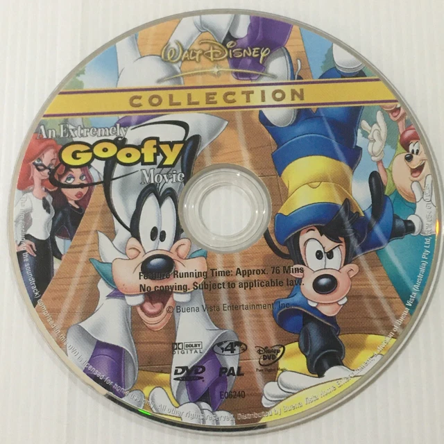EXTREMELY GOOFY MOVIE, Disc Only (DVD, 1998) £3.43 - PicClick UK