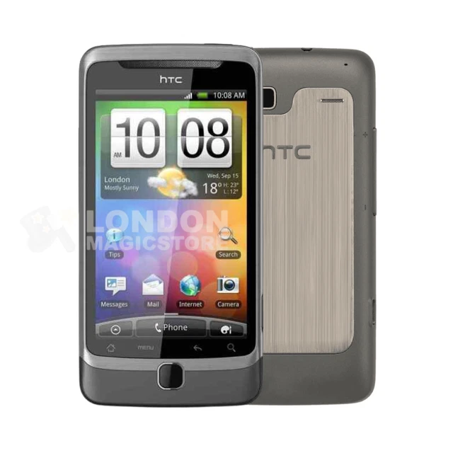 HTC DESIRE Z Grey Slide QWERTZ Keyboard Touch Mobile Phone - Very Good ...