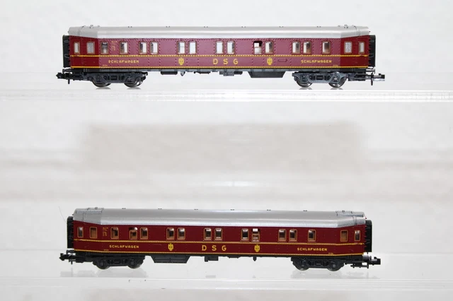 ROCO SPUR N 2259 2 x Schlafwagen DSG OVP (F93) EUR 1,00 - PicClick DE