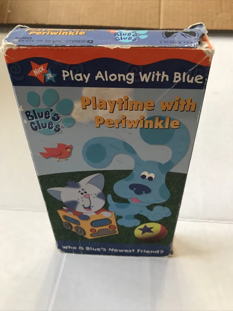 BLUES CLUES - Playtime With Periwinkle (VHS, 2001) £9.32 - PicClick UK