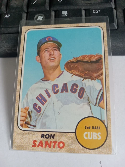 RON SANTO SP Chicago Cubs EX SET Break 1968 Topps # 235 EUR 13,33 ...