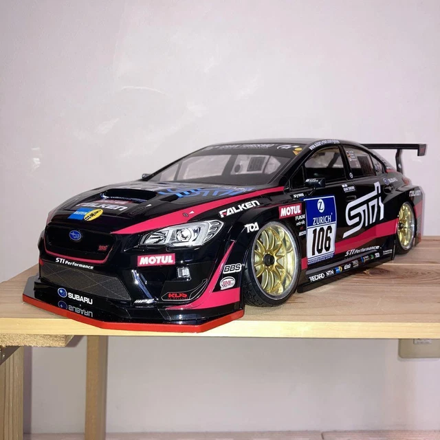 TAMIYA 1/10 RC Subaru WRX STI Body with Mirrors & Rear Wing £150.91 ...