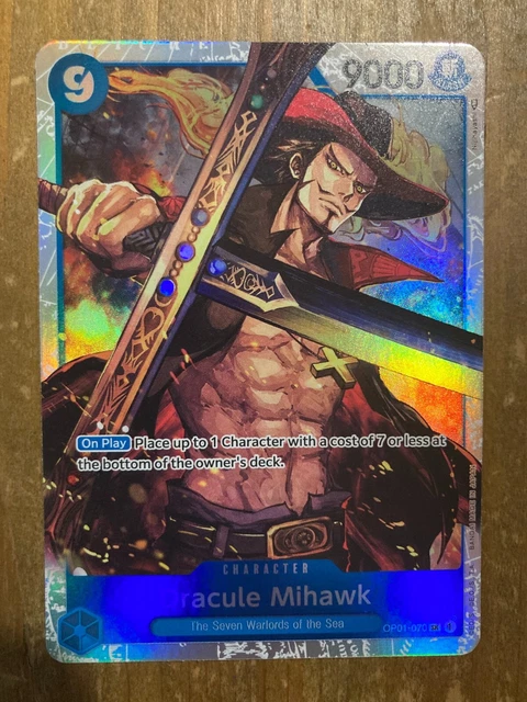 ONE PIECE CARD Game Dracule Mihawk OP01-070 SR EUR 20,00 - PicClick FR