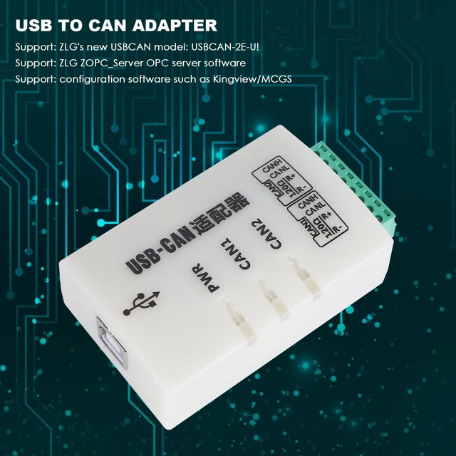 CAN BUS ANALYZER CANOpenJ1939 USBCAN-2A USB to CAN Adapter Dual Compatible9041 £28.79 - PicClick UK