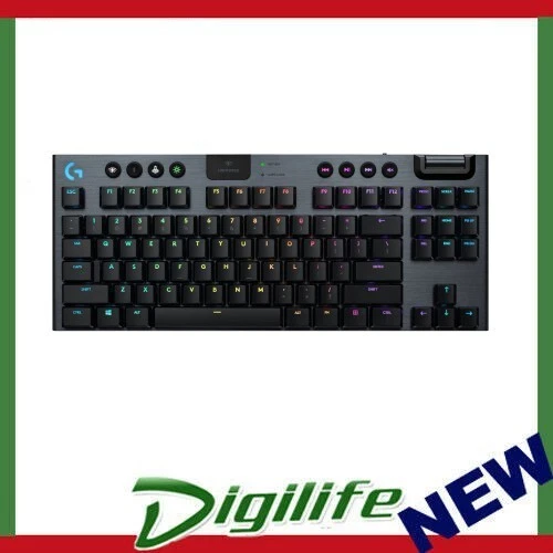 LOGITECH G915 TKL Lightspeed RGB Wireless Mechanical Keyboard Carbon ...