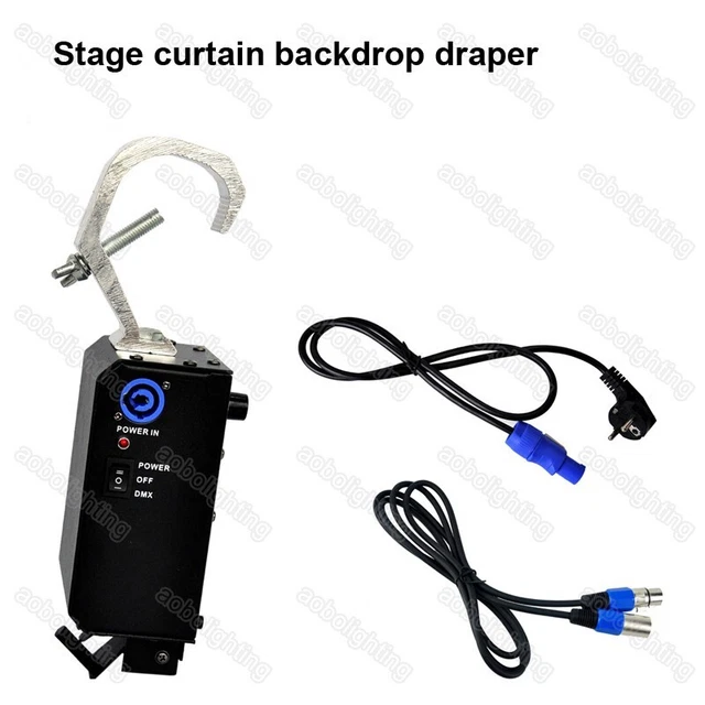 STAGE EFFECT THEATER Show Stage curtain backdrop draper DJ Disco Party ...