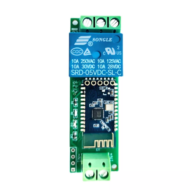 5V/12V SINGLE-CHANNEL BLUETOOTH Relay Module Control APP Switch IoT ...