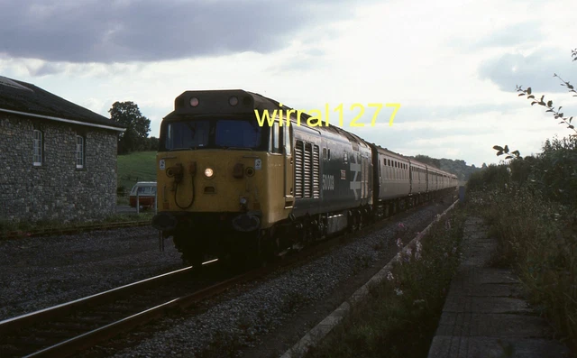 ORIGINAL RAILWAY SLIDE Class 50 50003 at Honiton 09.84 £3.75 - PicClick UK