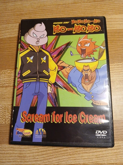 BOBOBO-BO BO-BOBO DVD Scream For Ice Cream Shonen Jump $6.00 - PicClick CA