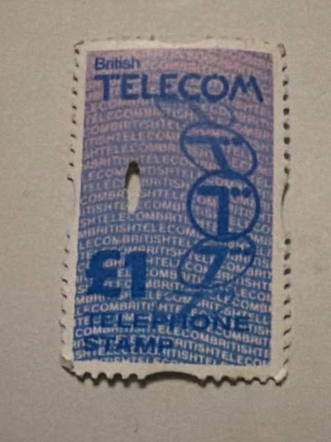 BRITISH TELECOM STAMP unused £1 £1.16 - PicClick UK