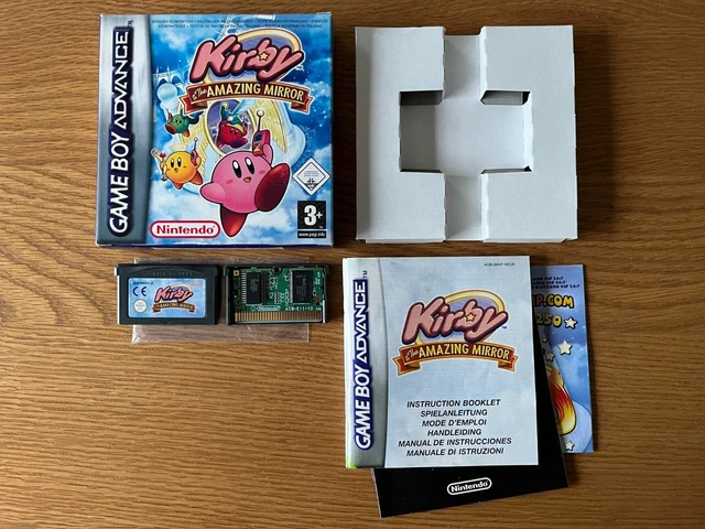 NINTENDO GAME BOY Advance Game - Kirby & the Amazing Mirror (EUR) by ...