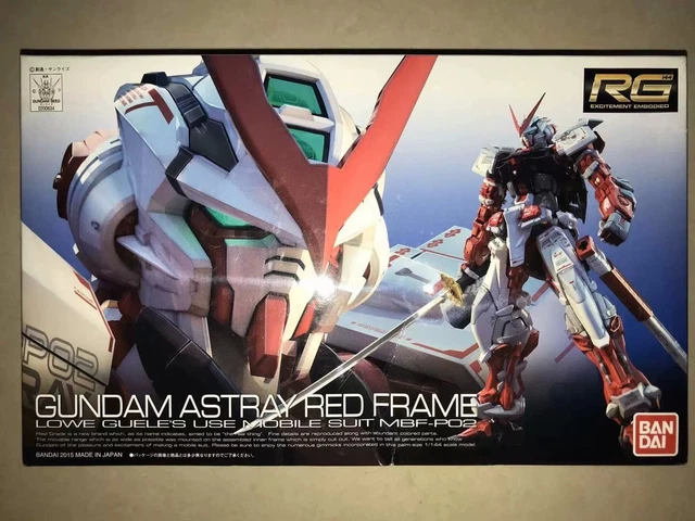BANDAI (RG-019) 1:144 RG MBF-P02 Gundam Astray Red Frame $75.09 ...