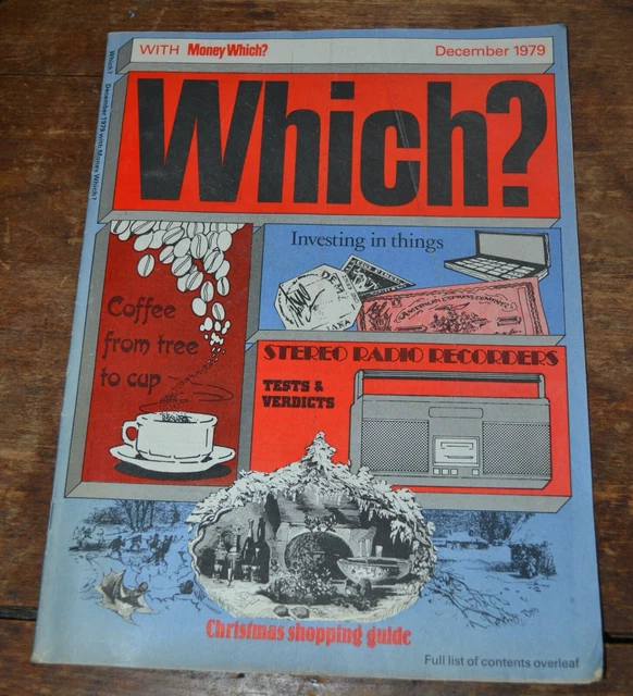 VINTAGE WHICH? MAGAZINE December 1979 - Stereo Radio Recorders ...