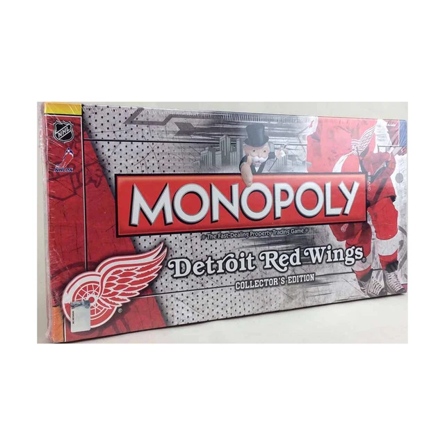 USAOPOLY MONOPOLY - Detroit Rouge Ailes Collection Édition Boîte Sw (Ex ...
