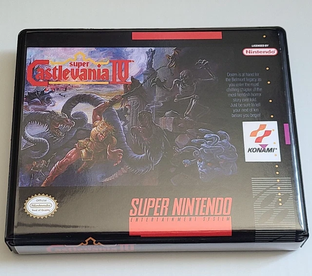 CASTLEVANIA IV 4 CASE ONLY Super Nintendo SNES Box BEST Quality ...
