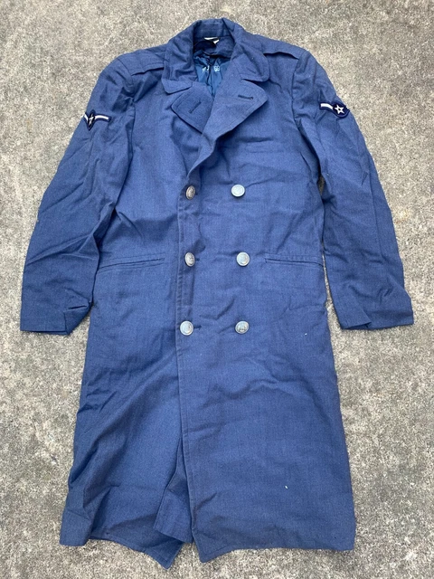 VINTAGE KOREAN VIETNAM War Era Wool USAF Air Force Trench Parka Winter ...