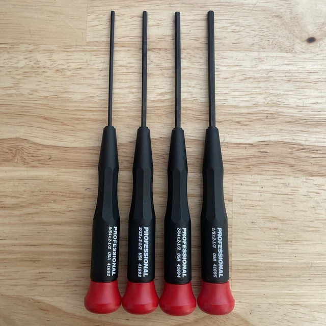 CRAFTSMAN PROFESSIONAL MINI Quick Hex 4 Pc. Set Usa 41695 41694 41693 ...