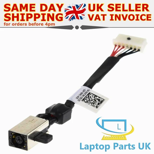 DELL P56F CHARGING Port Laptop DC Jack Power Socket Cable £4.89 ...