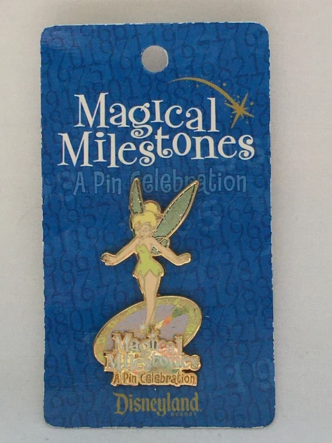 DISNEYLAND 50TH MAGICAL Milestones Logo Pin Tinker Bell A Pin ...