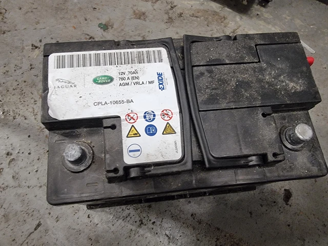 CPLA-10655-BA 12V 70AH 760A AGM VRLA Battery Land Range Rover Genuine £ ...