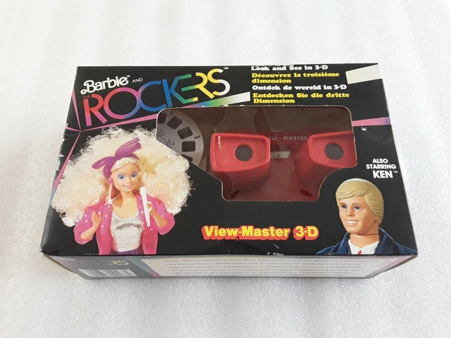 COMPLET 1986 BARBIE and the rockers View-Master 3-D Ensemble Cadeau ...