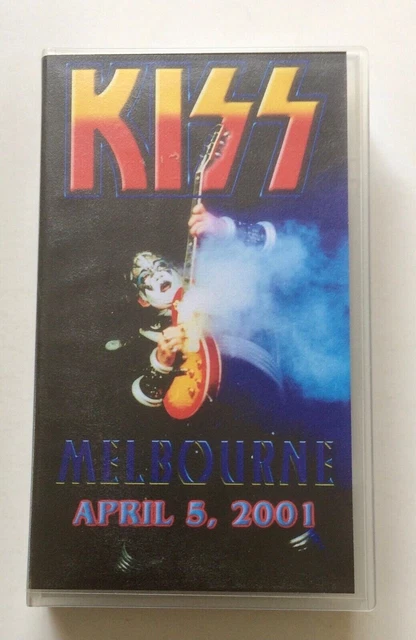 KISS MELBOURNE 2001 Live VHS CASSETTE TAPE Video RARE $17.95 - PicClick AU