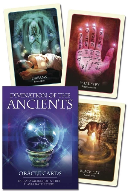 DIVINATION OF THE Ancients Cards by Barbara Meiklejohn-Free & Flavia ...