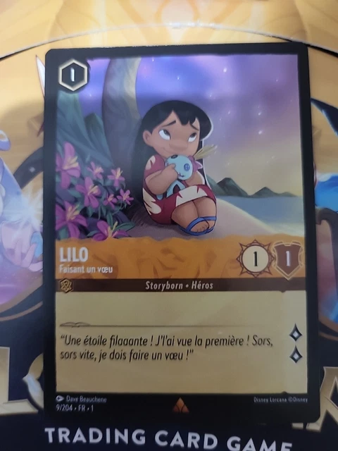 CARTE DISNEY LORCANA - Lilo (9/204, Rare) EUR 15,00 - PicClick FR