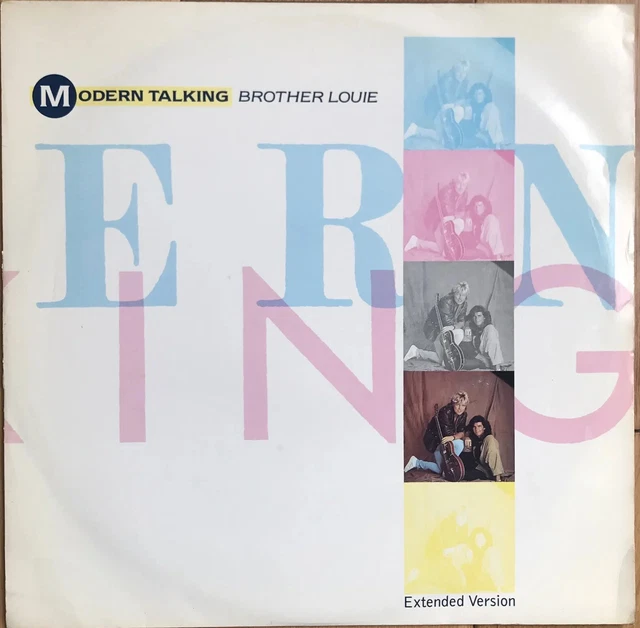 MODERN TALKING – Brother Louie (Extended Version) 12” Vinyl Synth-Pop ...