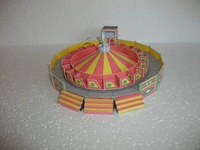 FUN FAIR CARD Model 00 Scale Satelite,Fairground Model,Card Kit ...