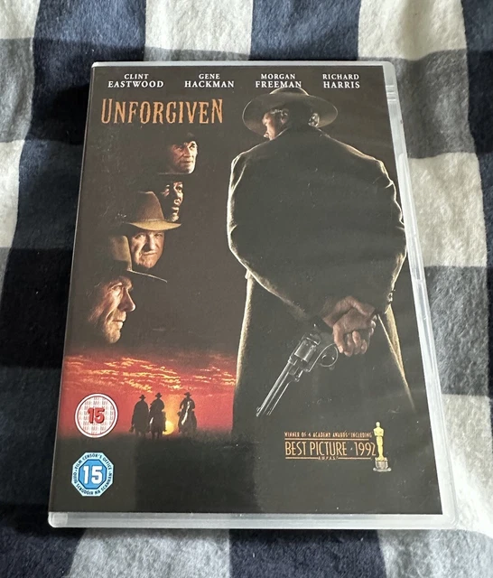 UNFORGIVEN CLINT EASTWOOD MORGAN FREEMAN GENE HACKMAN DVD Cowboy Western 1992 EUR 1,15 - PicClick IT