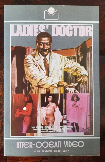 LADIES DOCTOR VHS pre cert Interocean Video Pre Cert x UK PAL rental ...