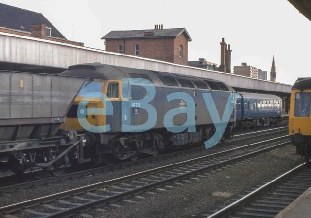35MM RAILWAY SLIDE Class 47 47375 Copyright to Buyer £4.99 - PicClick UK