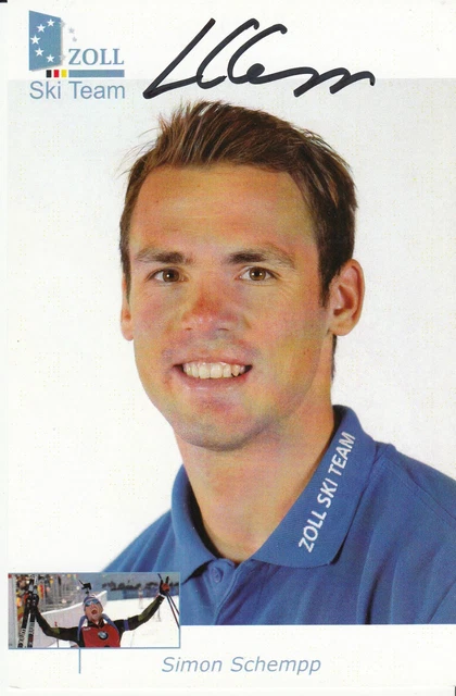 SIMON SCHEMPP Deutschland Biathlon WM 2025 Originalautogramm! EUR 1,00 - PicClick DE